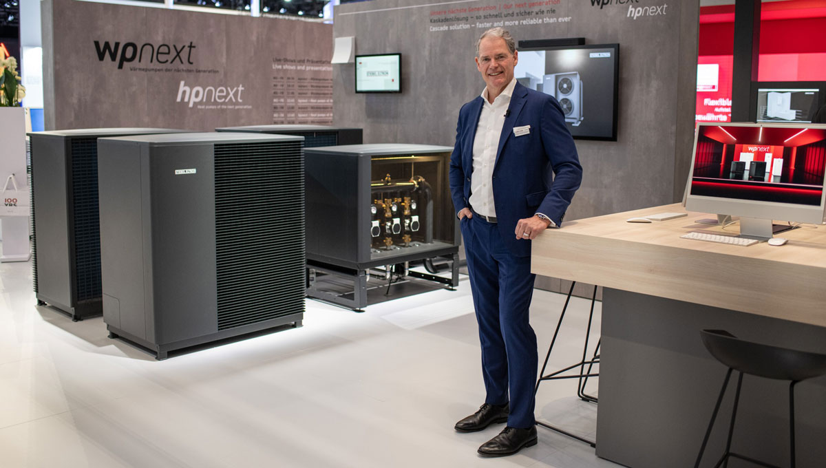 Riesiger Andrang auf neue wpnext-Generation bei Stiebel Eltron auf der ISH STIEBEL ELTRON ...