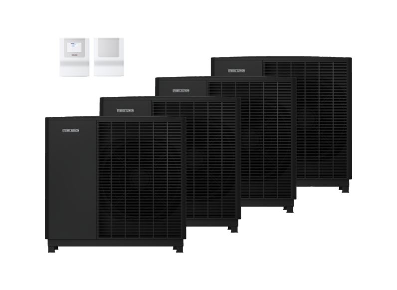 WPL-A 13.2 Trend HK 400 4x Set Luft-Wasser-Wärmepumpen von STIEBEL ELTRON